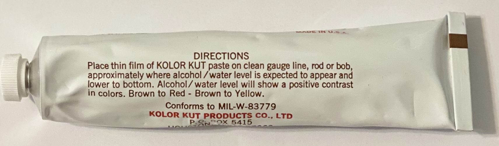 Kolor Kut Modified Water Finding Paste | Channel Supplies